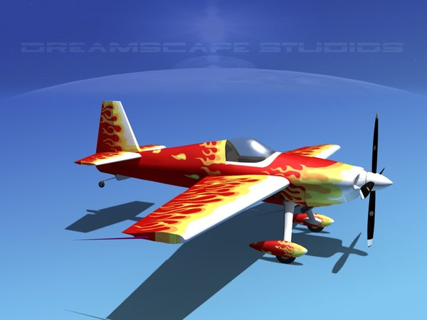 extra sport flugzeugbau ea300 3d model