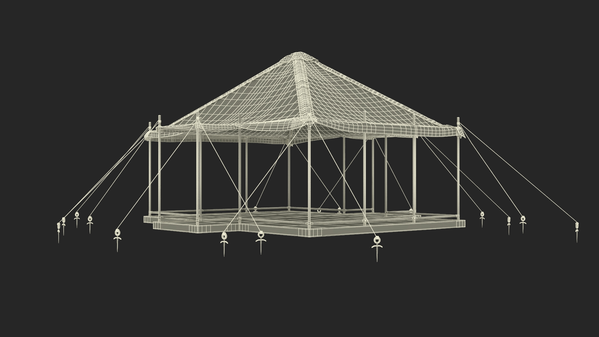3D Event Tent - TurboSquid 2403231