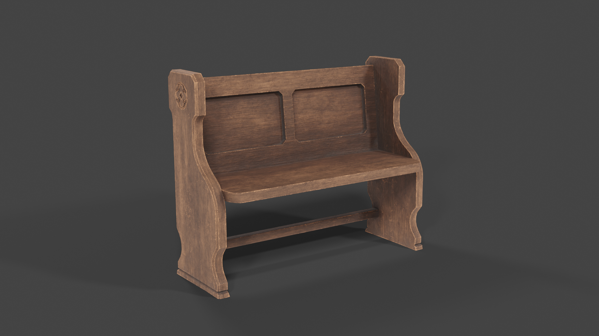 3D Church Pew - TurboSquid 2025138