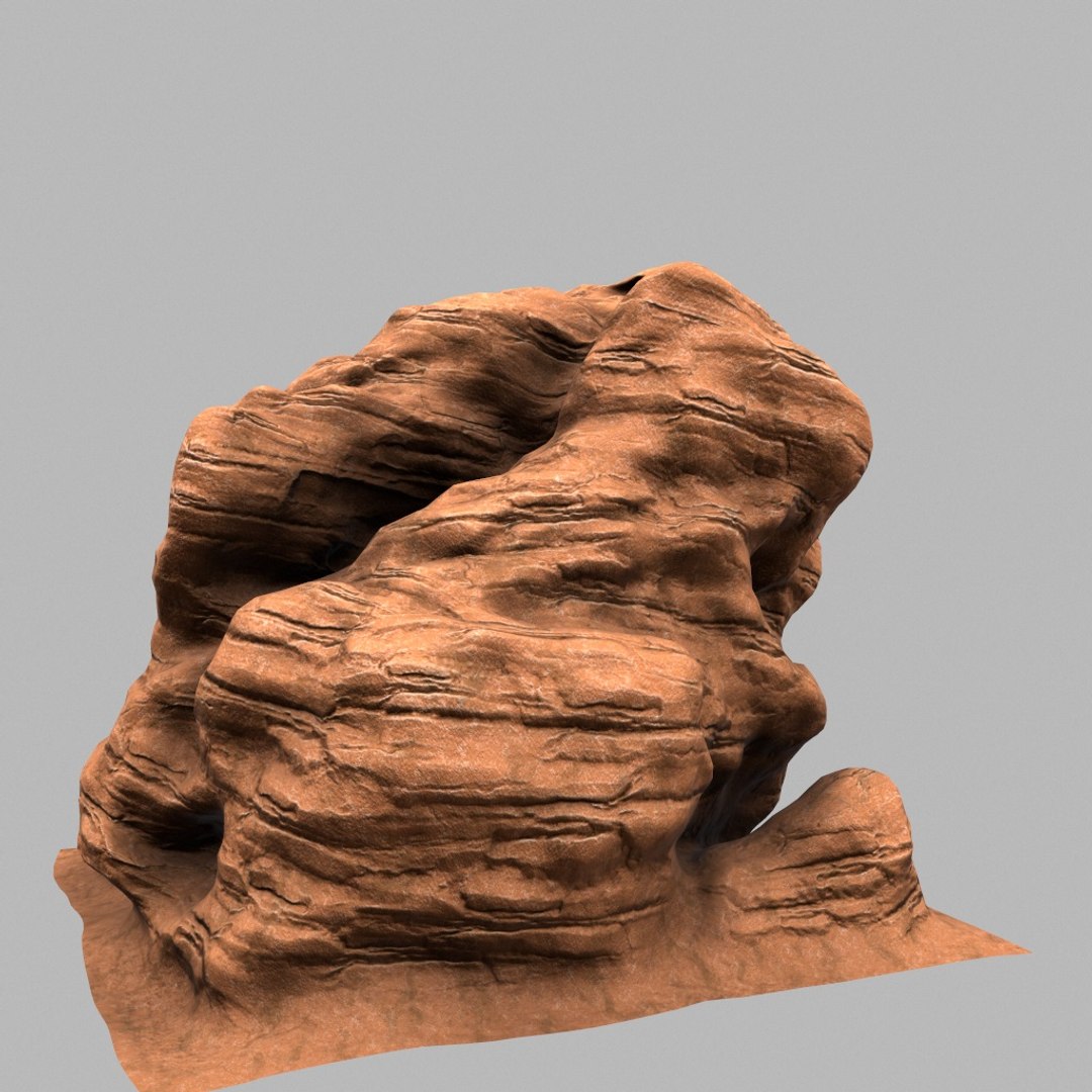 Rock 3d Obj