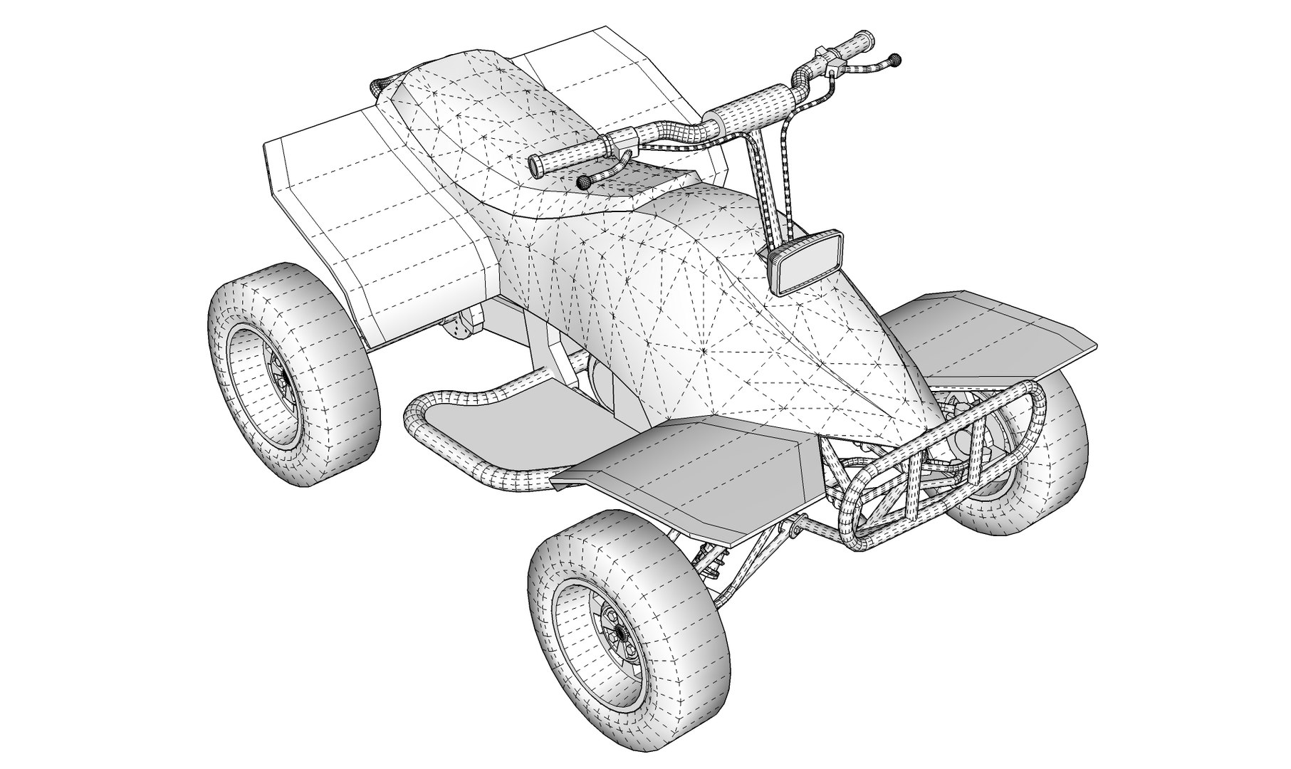 3D Atv Vehicle Model - TurboSquid 1913659