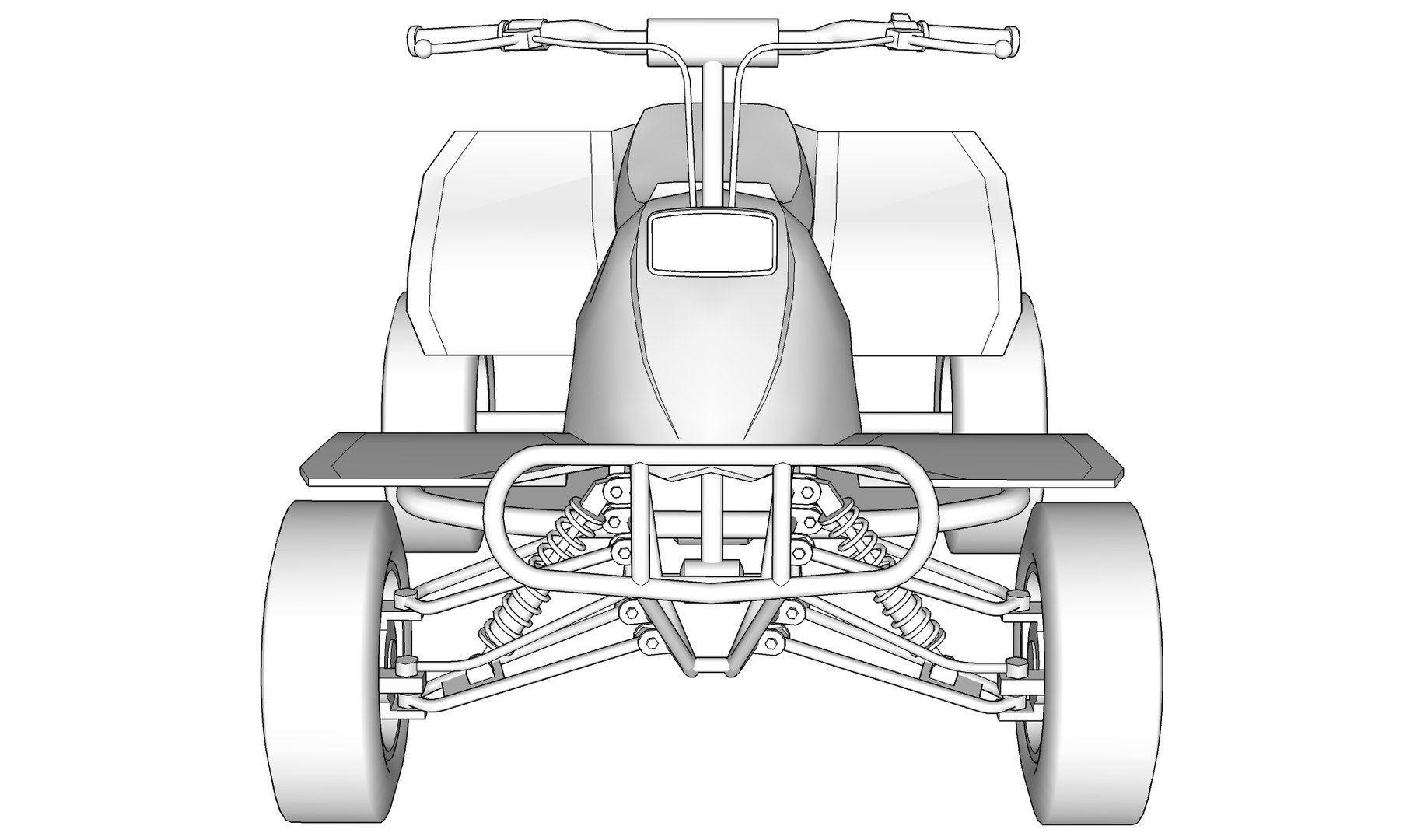 3D Atv Vehicle Model - TurboSquid 1913659