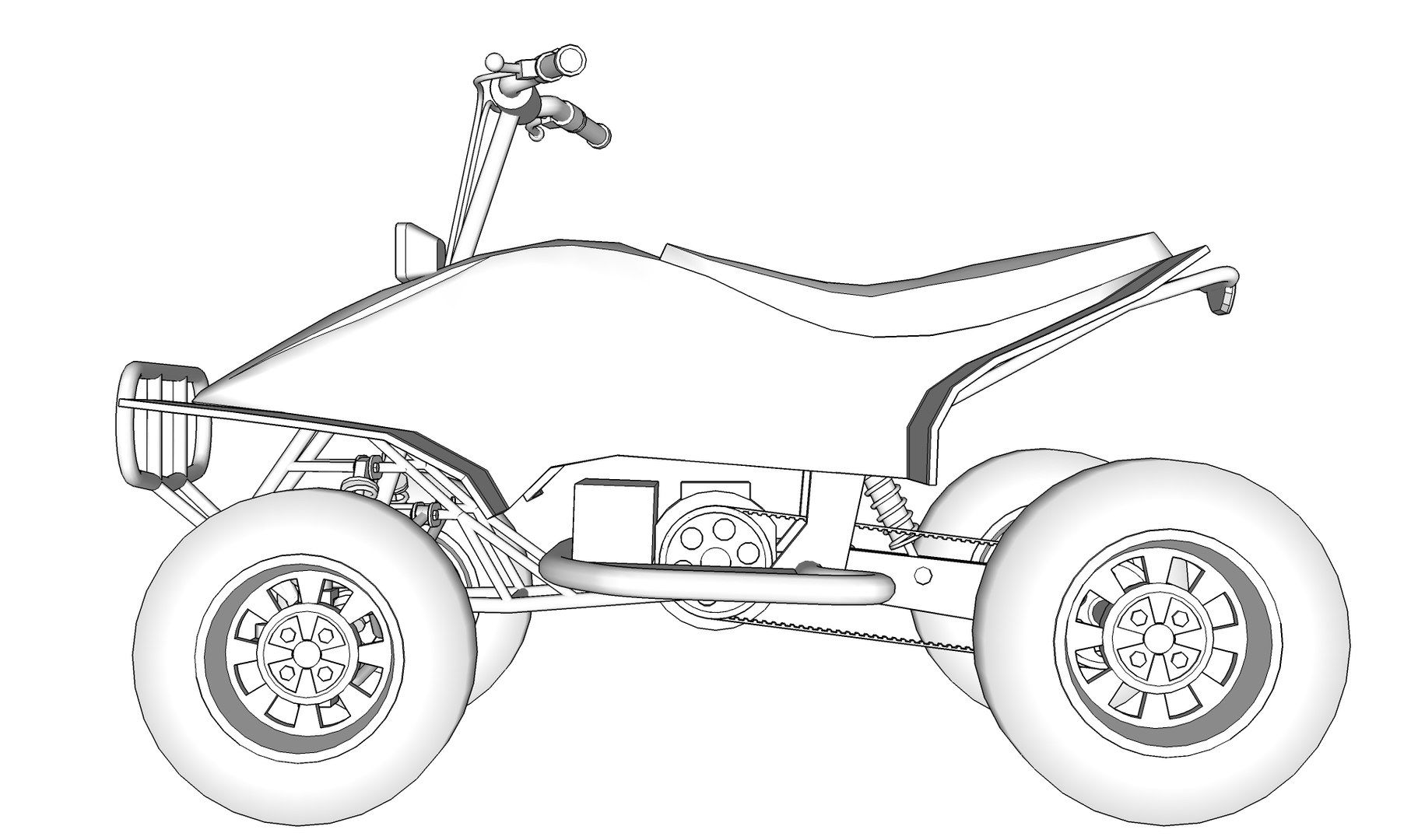 3D Atv Vehicle Model - TurboSquid 1913659
