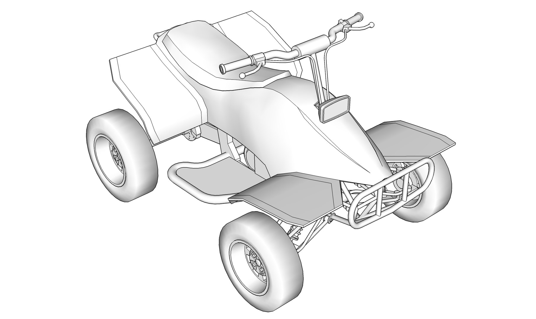 3D Atv Vehicle Model - TurboSquid 1913659