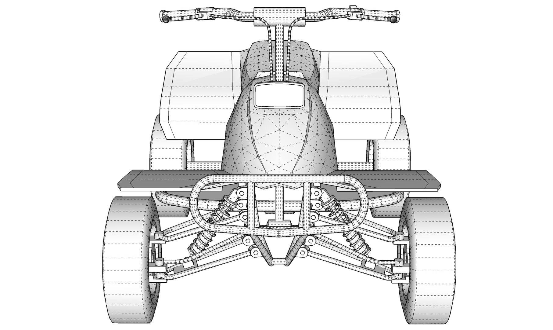 3D Atv Vehicle Model - TurboSquid 1913659