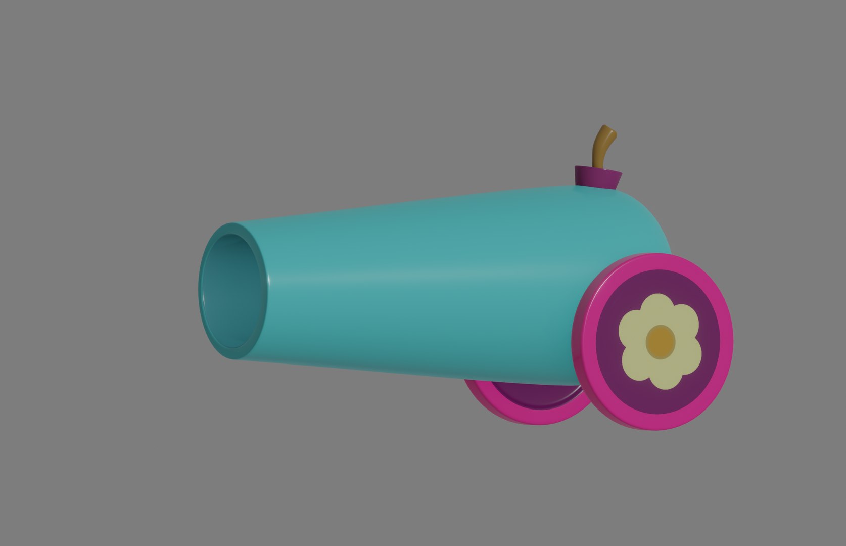 Party Cannon 3D Model - TurboSquid 1868618
