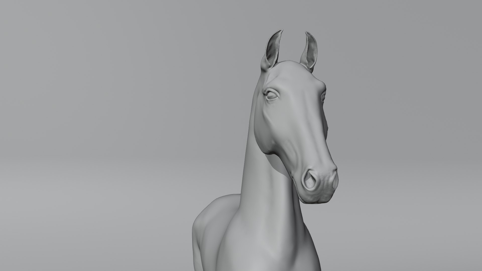 3D Horse Sculpt 3D - TurboSquid 1720978