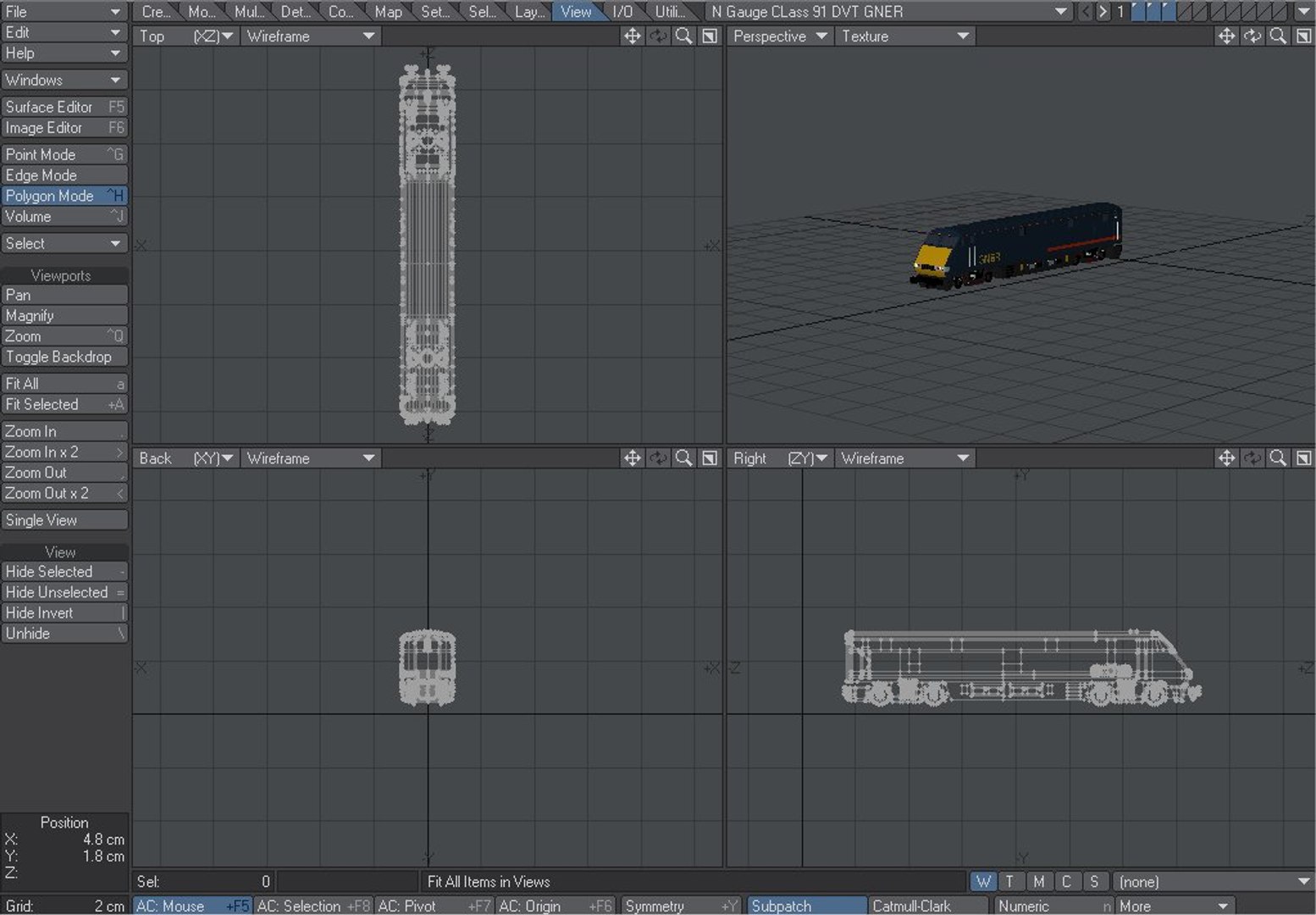 3d Model Of Train Loco Class 91