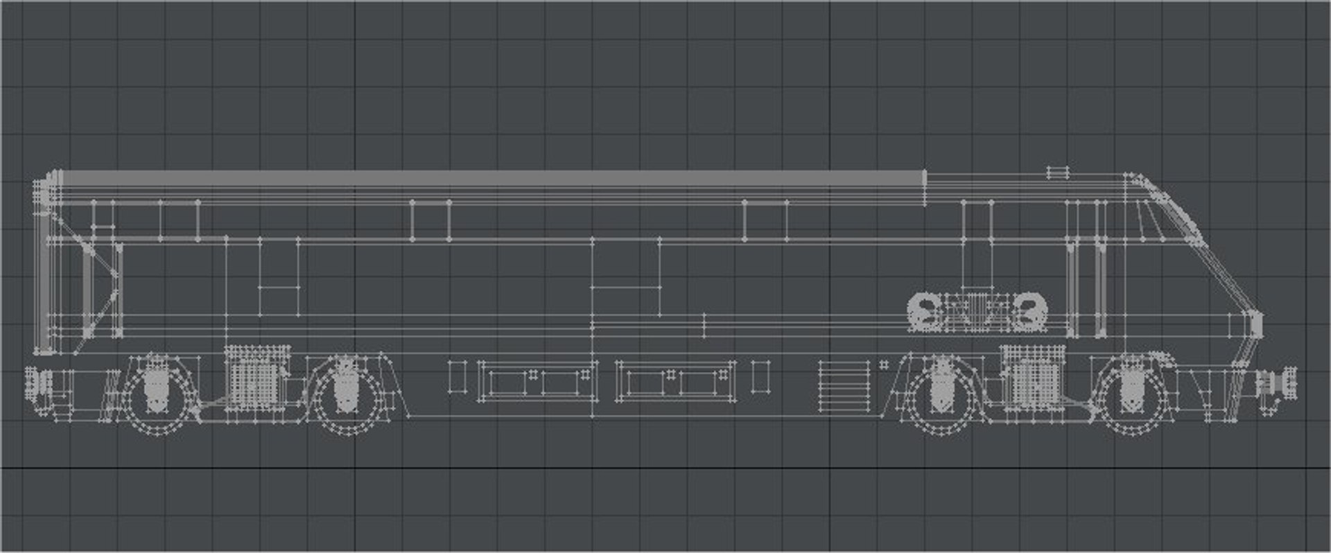 3d Model Of Train Loco Class 91