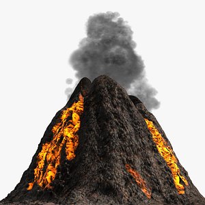 3D model lava terrain - TurboSquid 1340671