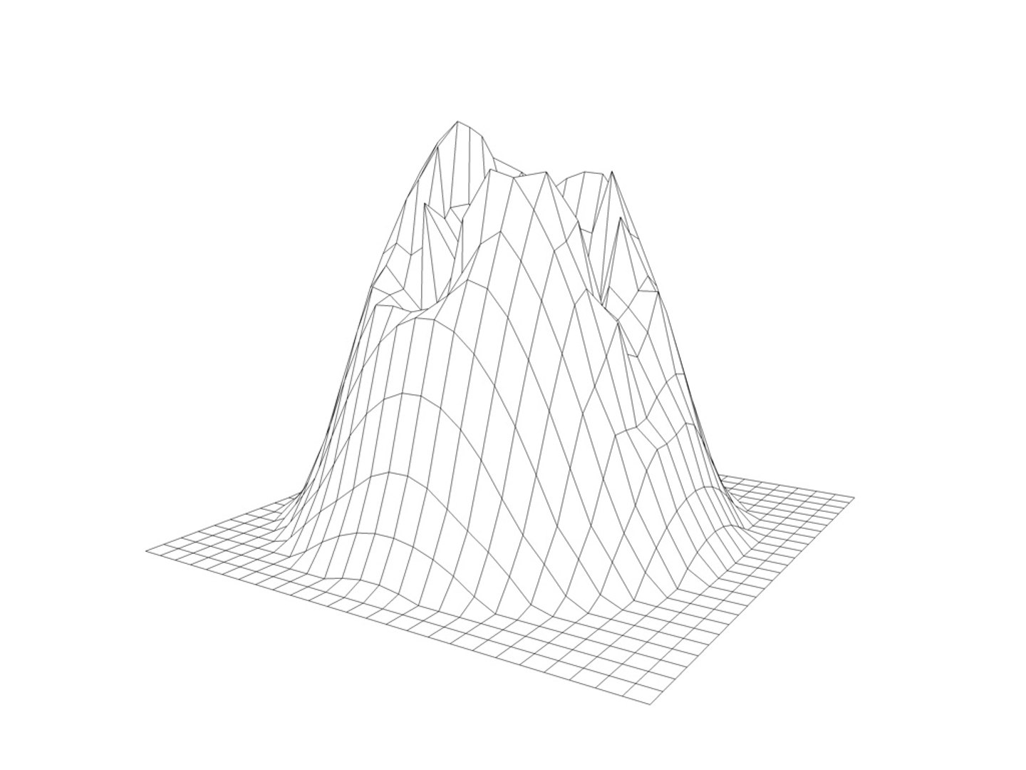 volcano formats 3d model