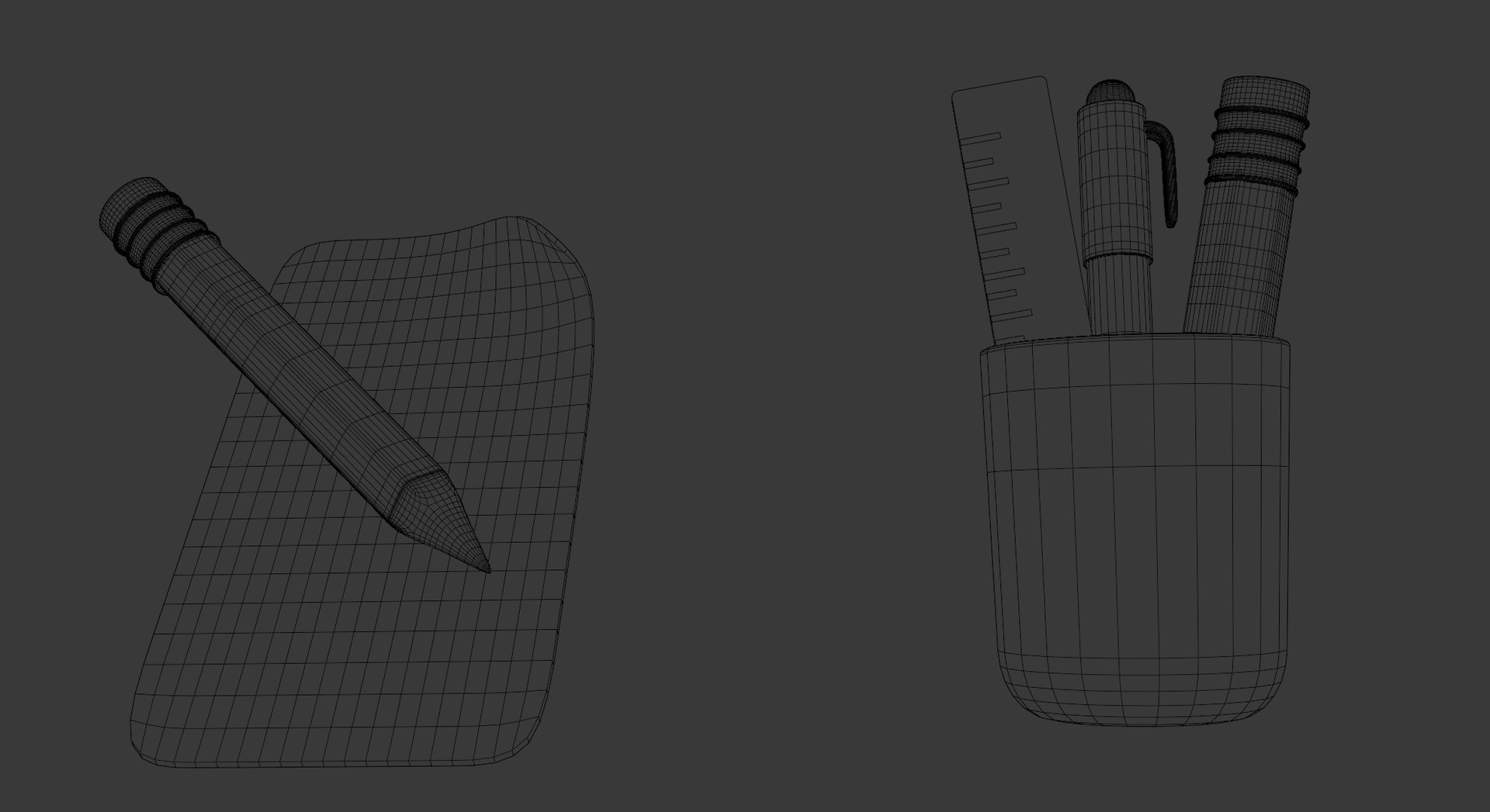 School icons model - TurboSquid 1761220