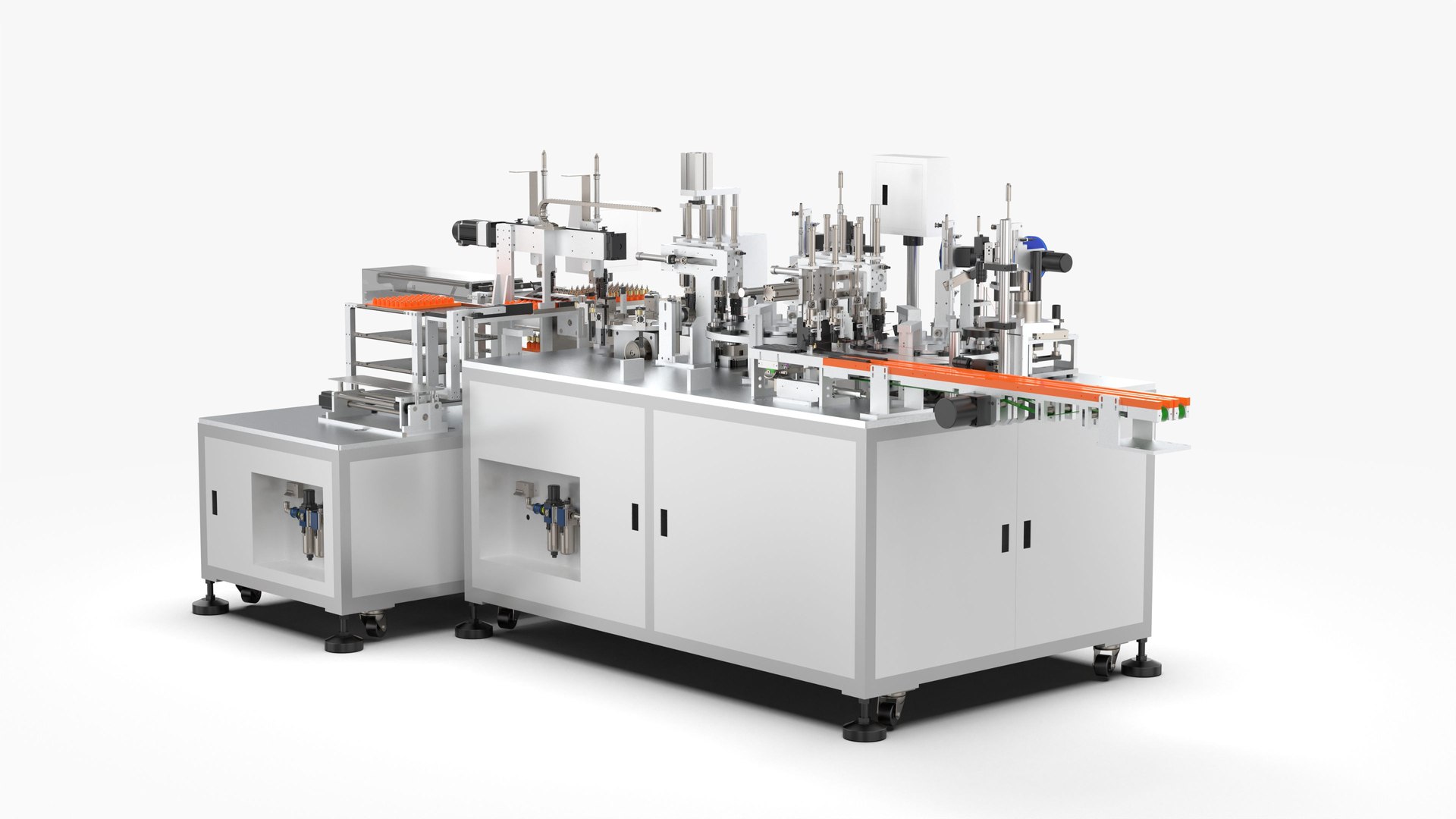 Automatic Rotor Micro Motor Polishing Integrated Machine 3D model ...