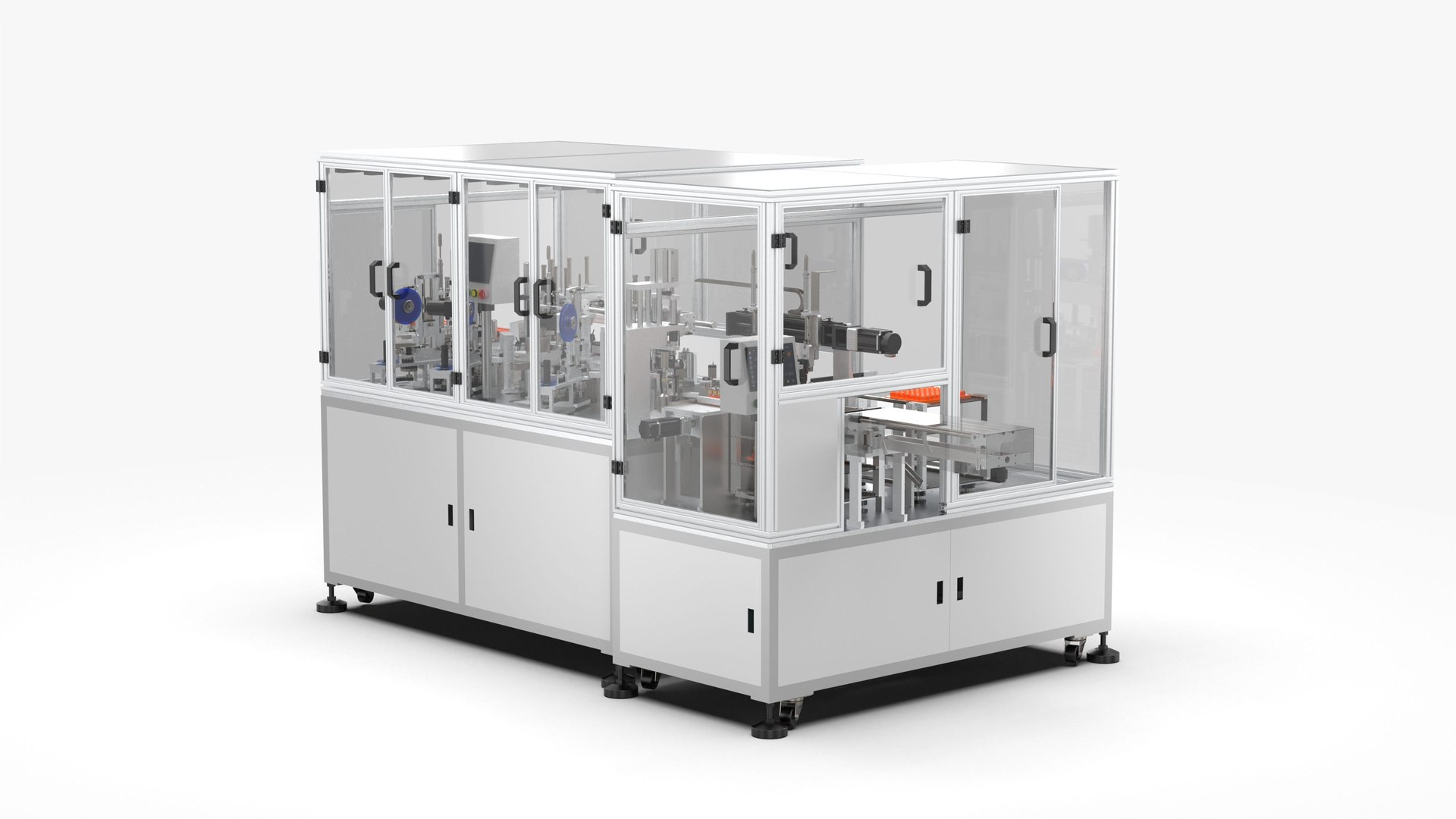 Automatic Rotor Micro Motor Polishing Integrated Machine 3D Model ...