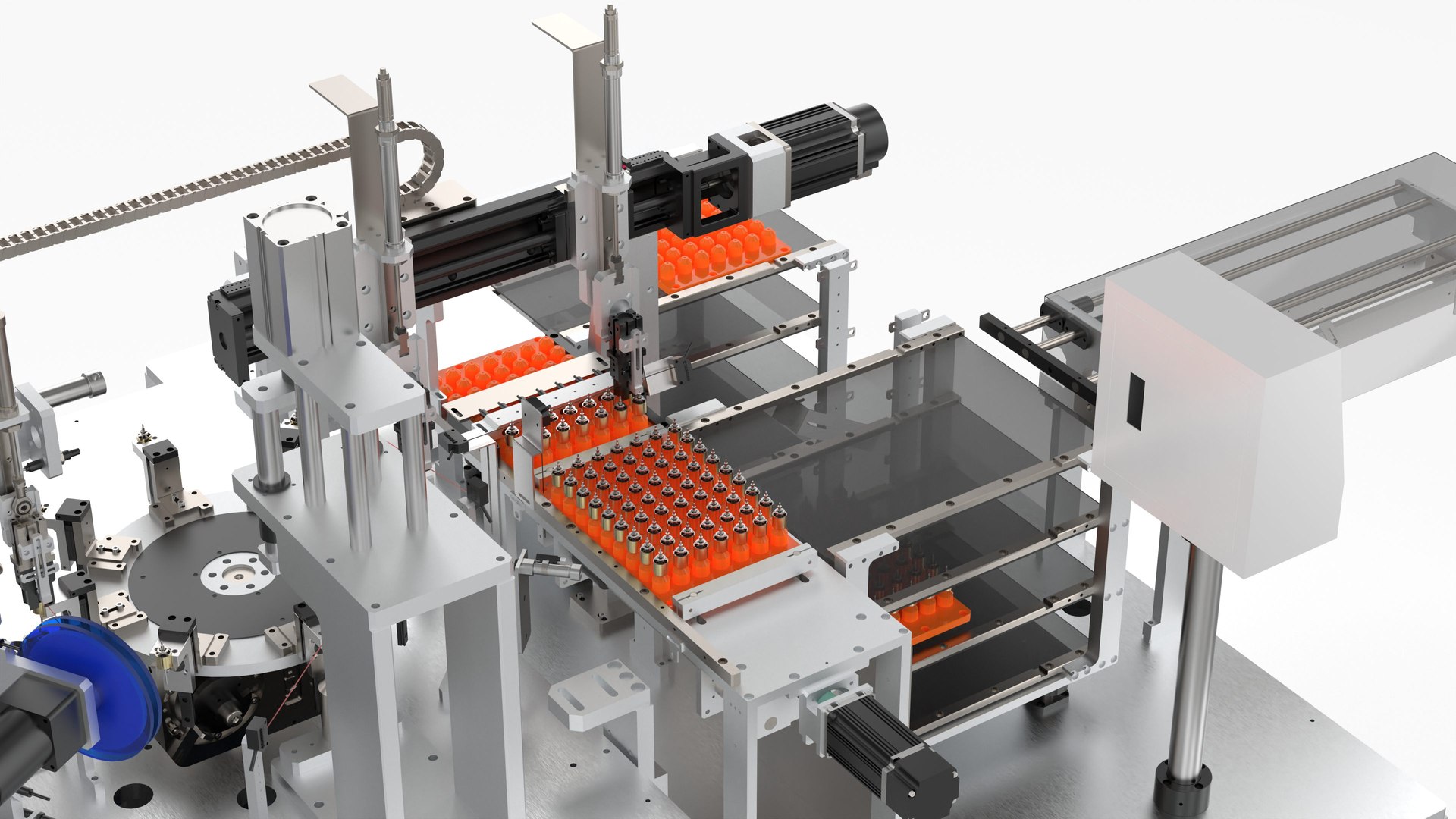 Automatic Rotor Micro Motor Polishing Integrated Machine 3D model ...