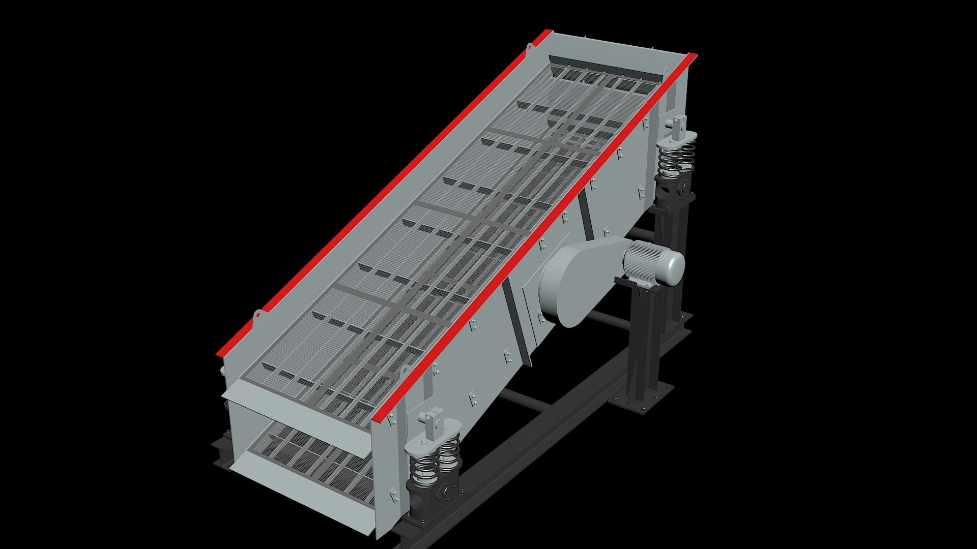 3D Model Vibrating Screen - TurboSquid 2171149