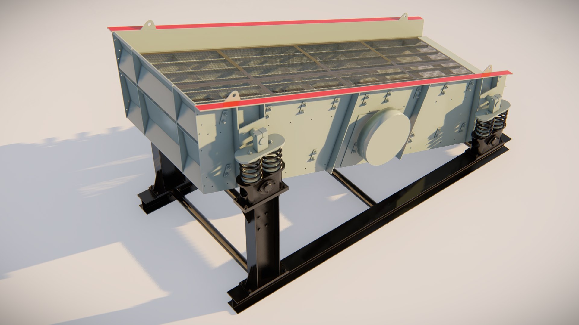 3D Model Vibrating Screen - TurboSquid 2171149