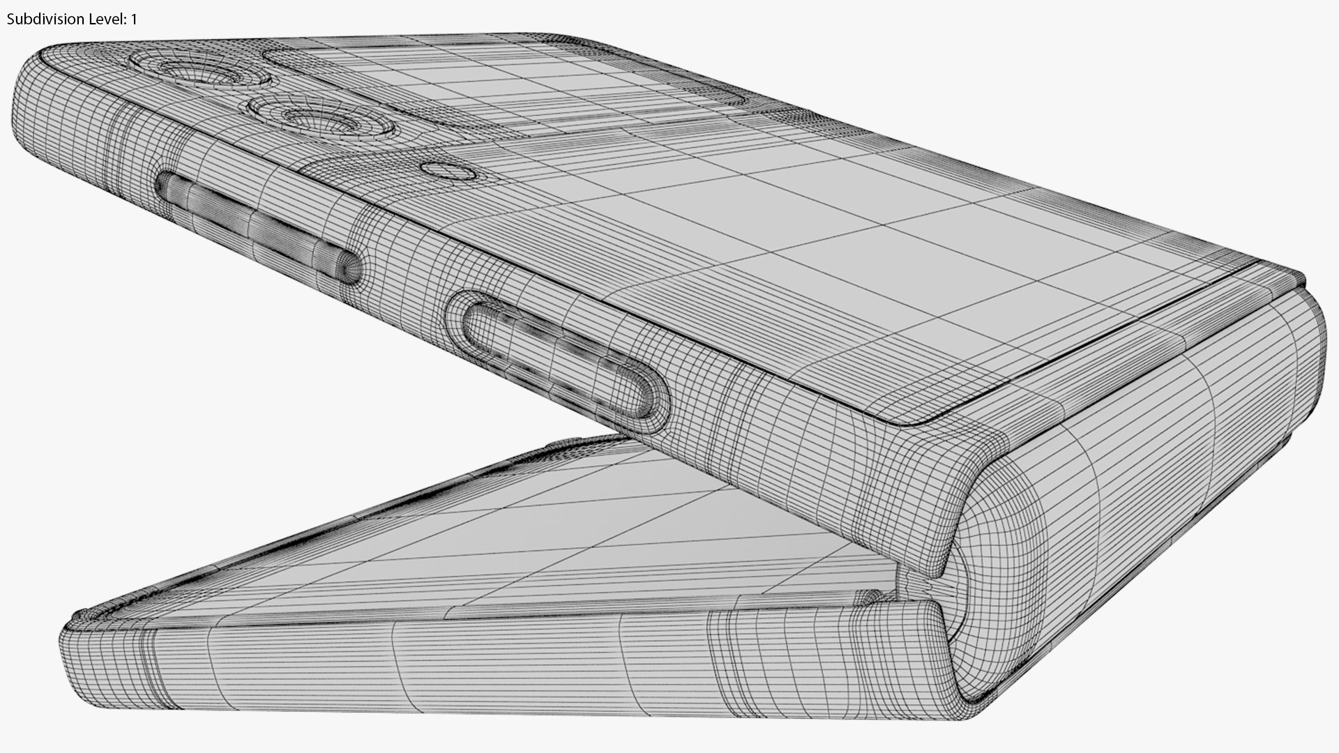 Samsung Galaxy Z Flip 3 Gray Animated 3D model - TurboSquid 1772568