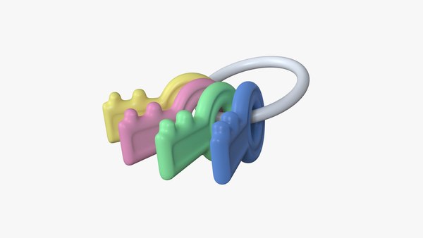 Baby toy keys 3D model - TurboSquid 1837607
