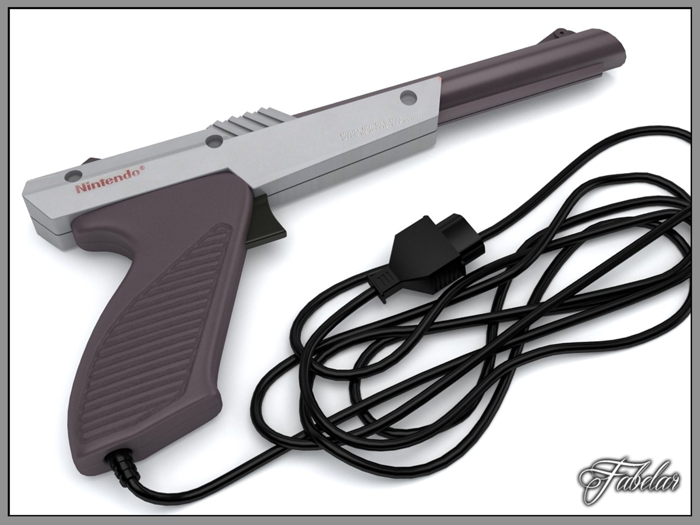 Nintendo Nes Zapper 3d Model