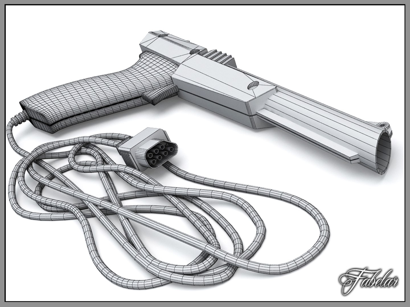 Nintendo Nes Zapper 3d Model