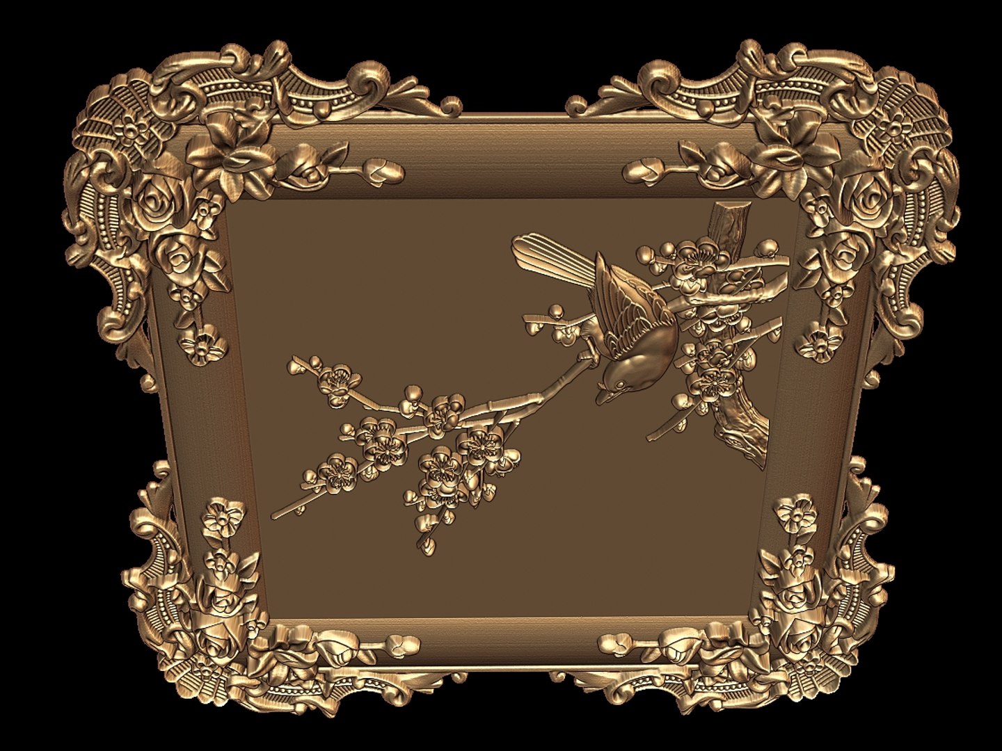 Stl Cnc Router Engraving 3d Model