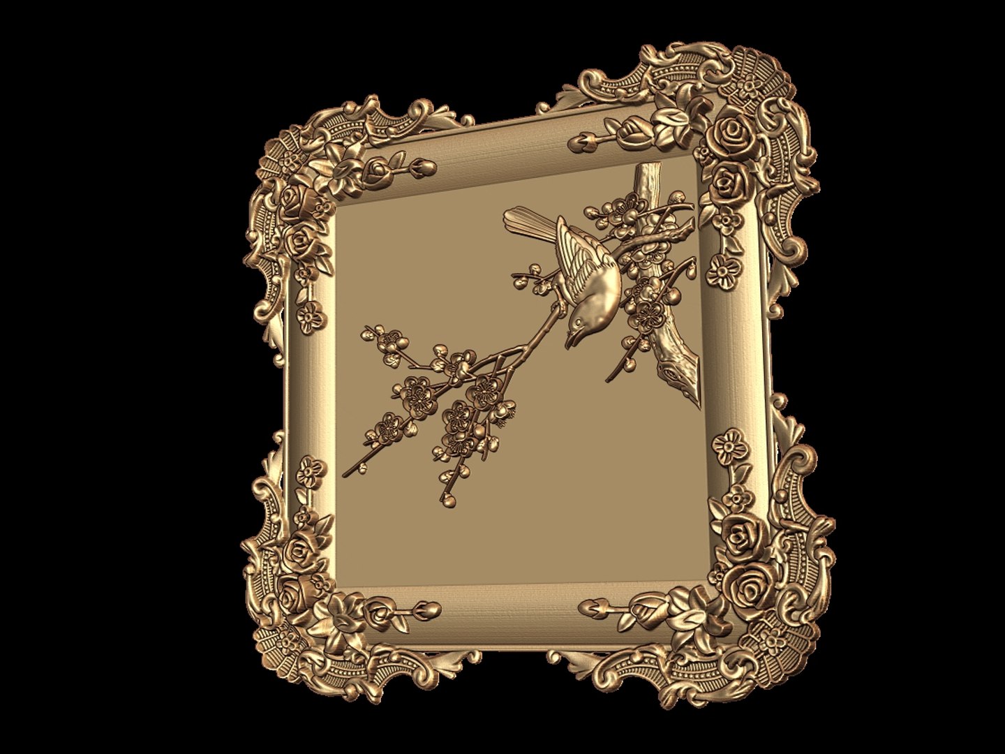 Stl Cnc Router Engraving 3d Model