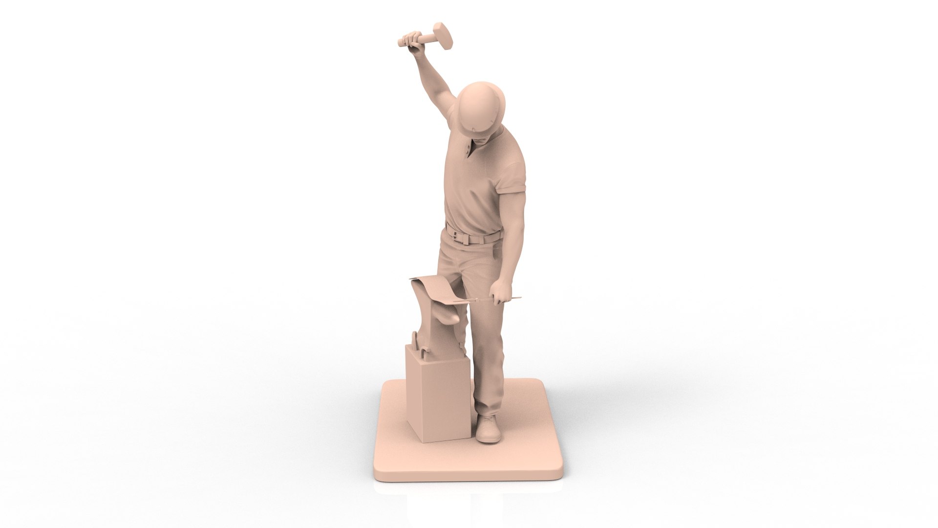 3D The Boilermaker Statue - TurboSquid 2151808