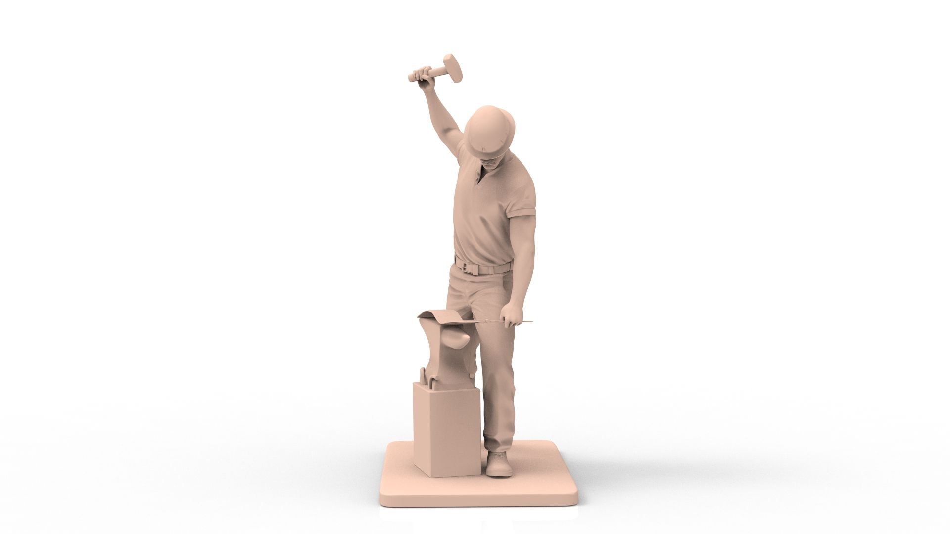 3D The Boilermaker Statue - TurboSquid 2151808