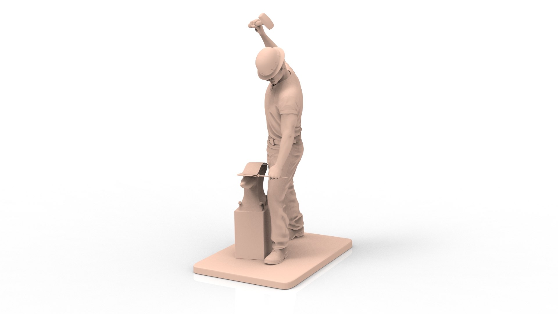 3D The Boilermaker Statue - TurboSquid 2151808