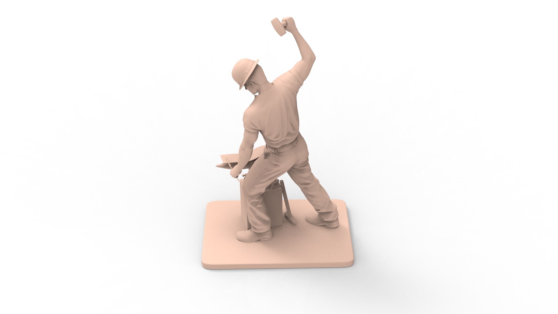 3D The Boilermaker Statue - TurboSquid 2151808