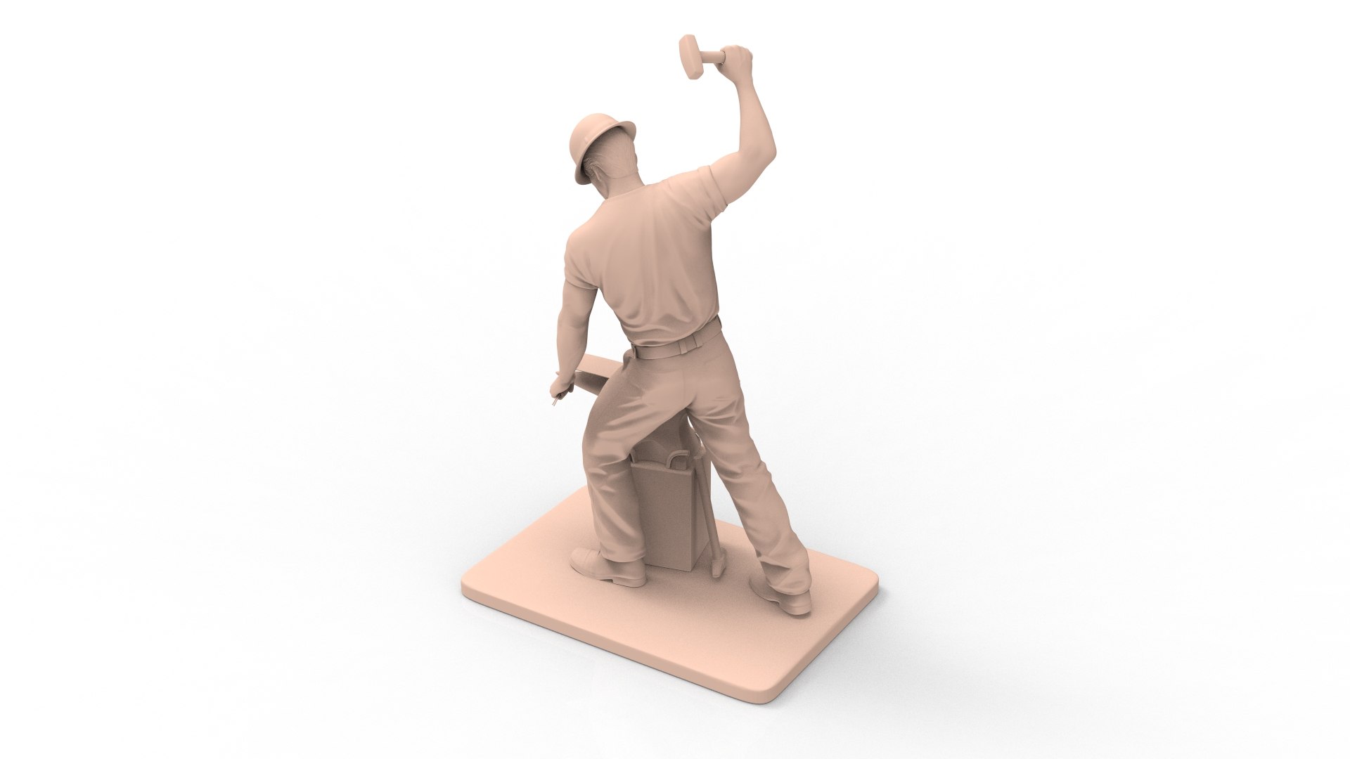 3D The Boilermaker Statue - TurboSquid 2151808