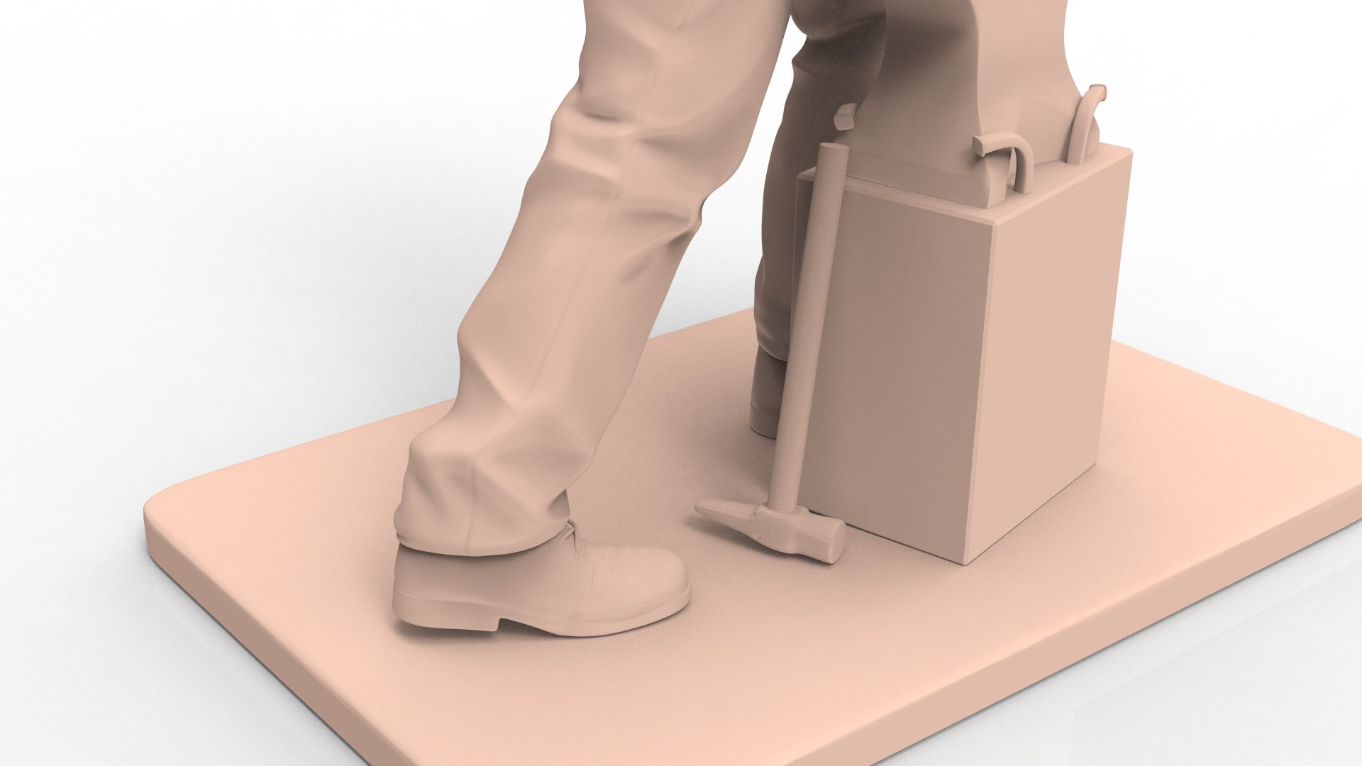 3D The Boilermaker Statue - TurboSquid 2151808