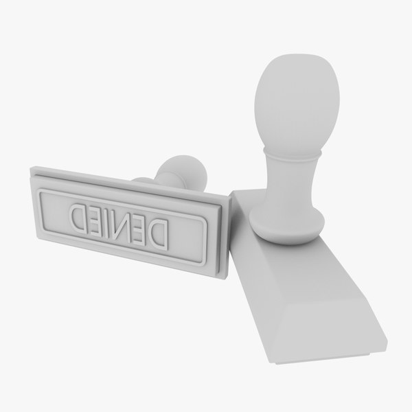rubber stamp 3d model