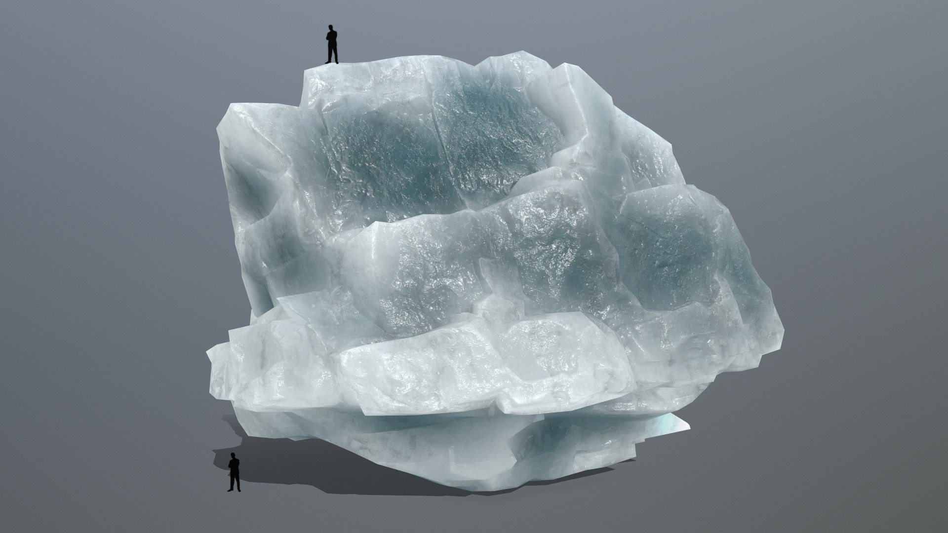 Ice Rock Model - TurboSquid 1416647