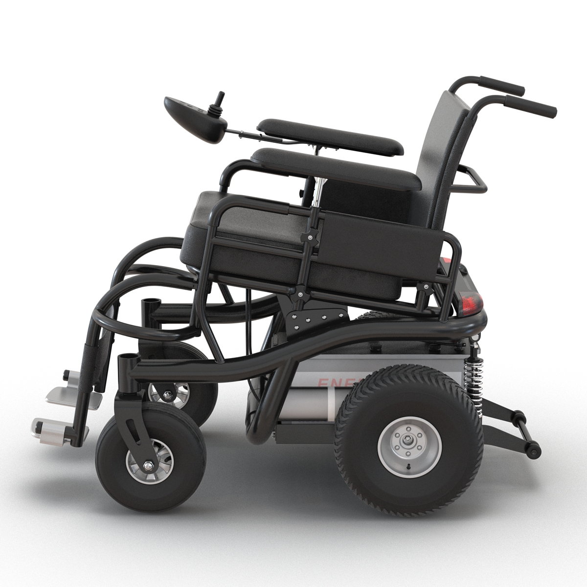 3d model powered wheelchair