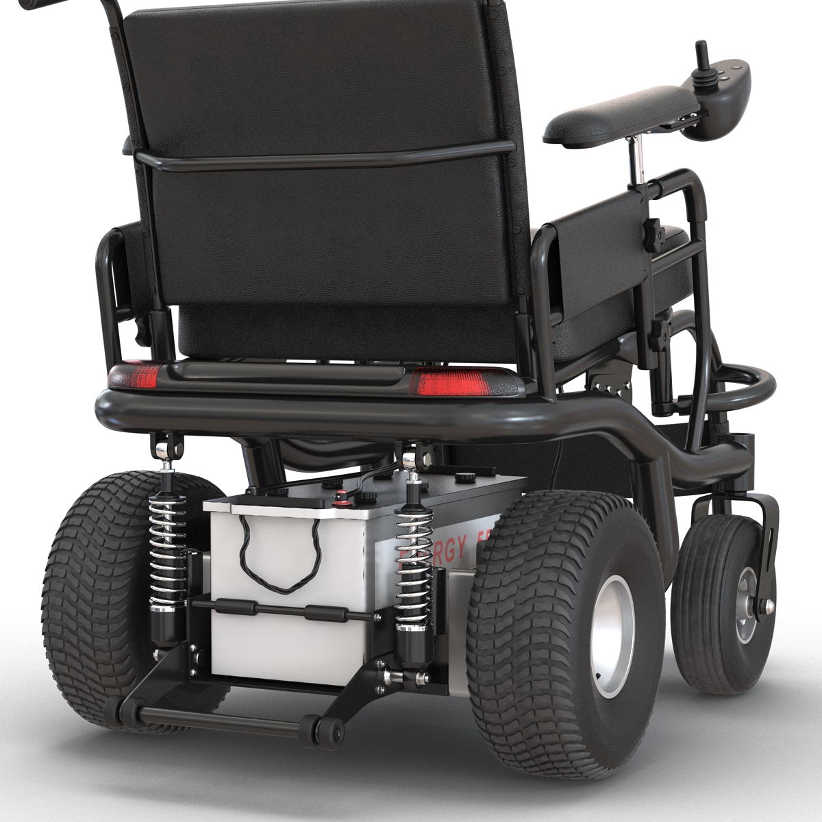 3d model powered wheelchair