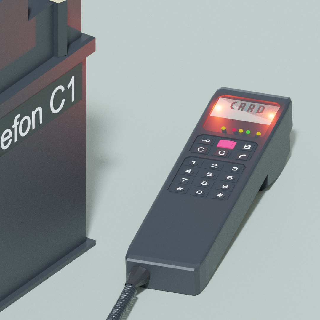 Siemens Mobiltelefon C1 Mobile Phone Model - TurboSquid 1553760