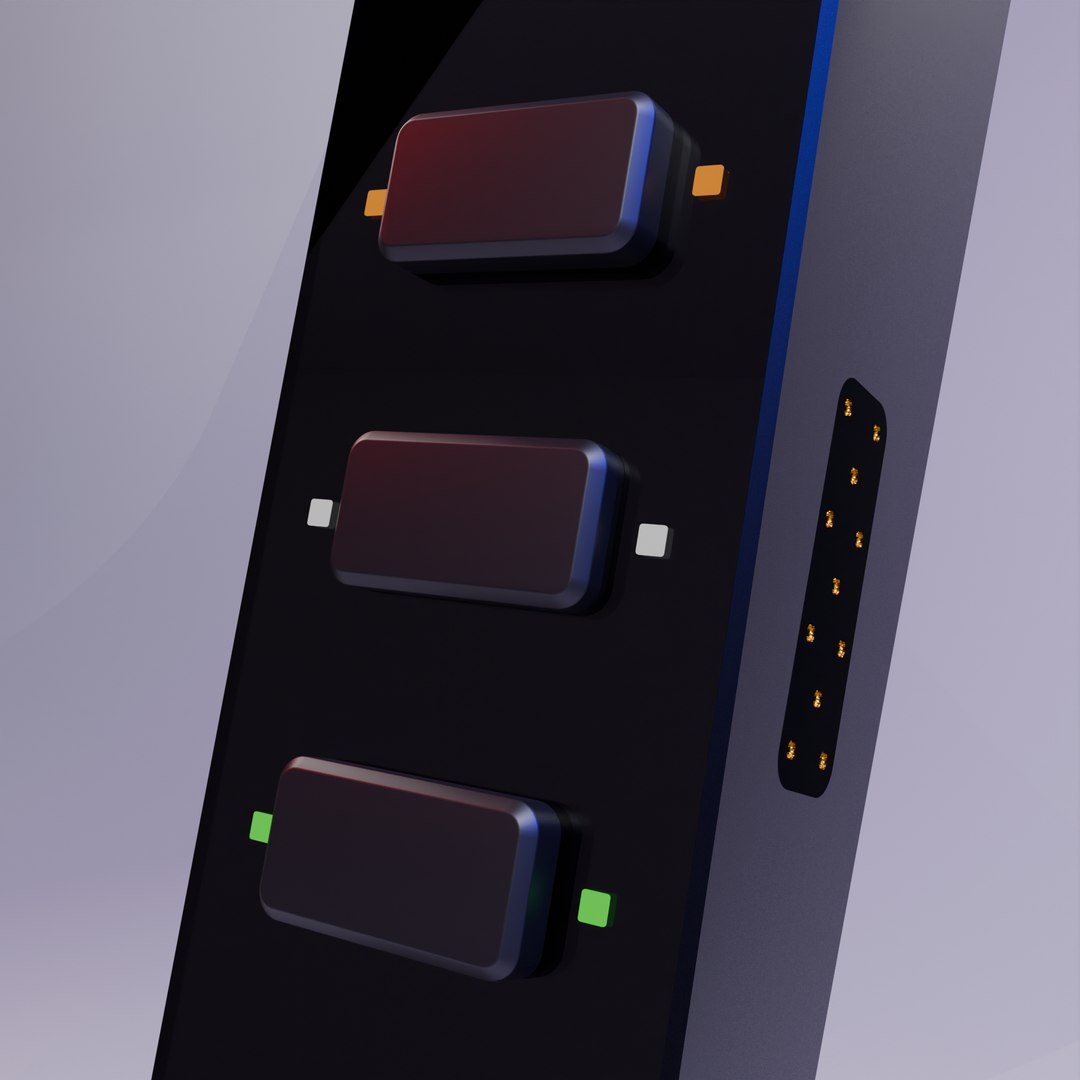 3D Model Modular Control Station 3D Models - Customizable Modules 3D ...