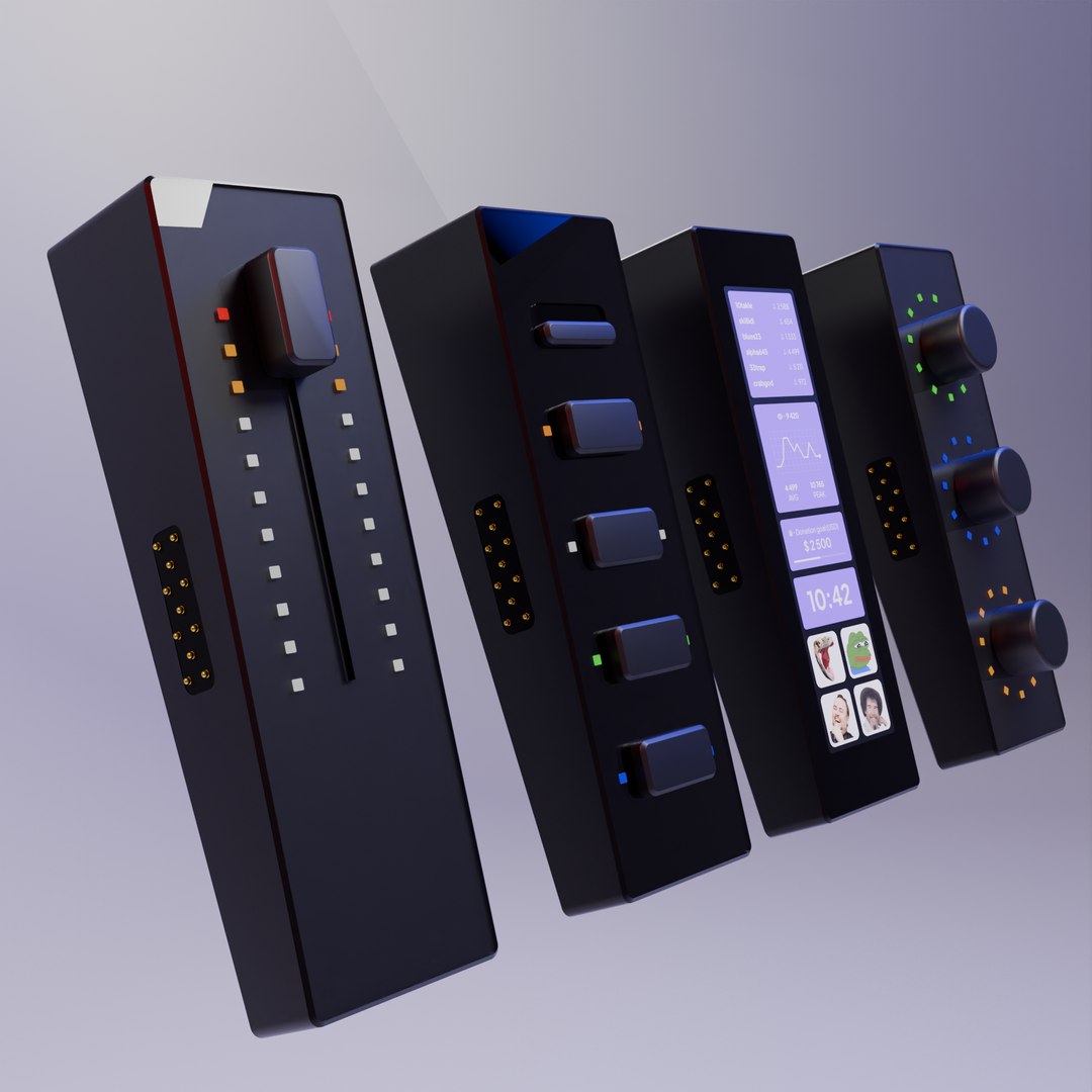 3D Model Modular Control Station 3D Models - Customizable Modules 3D ...