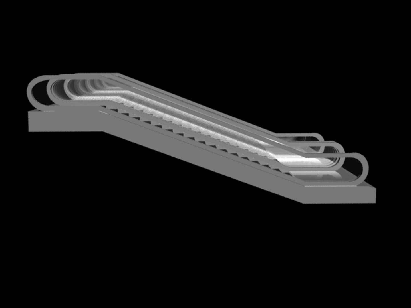 3D Model Escalator | 1143678 | TurboSquid