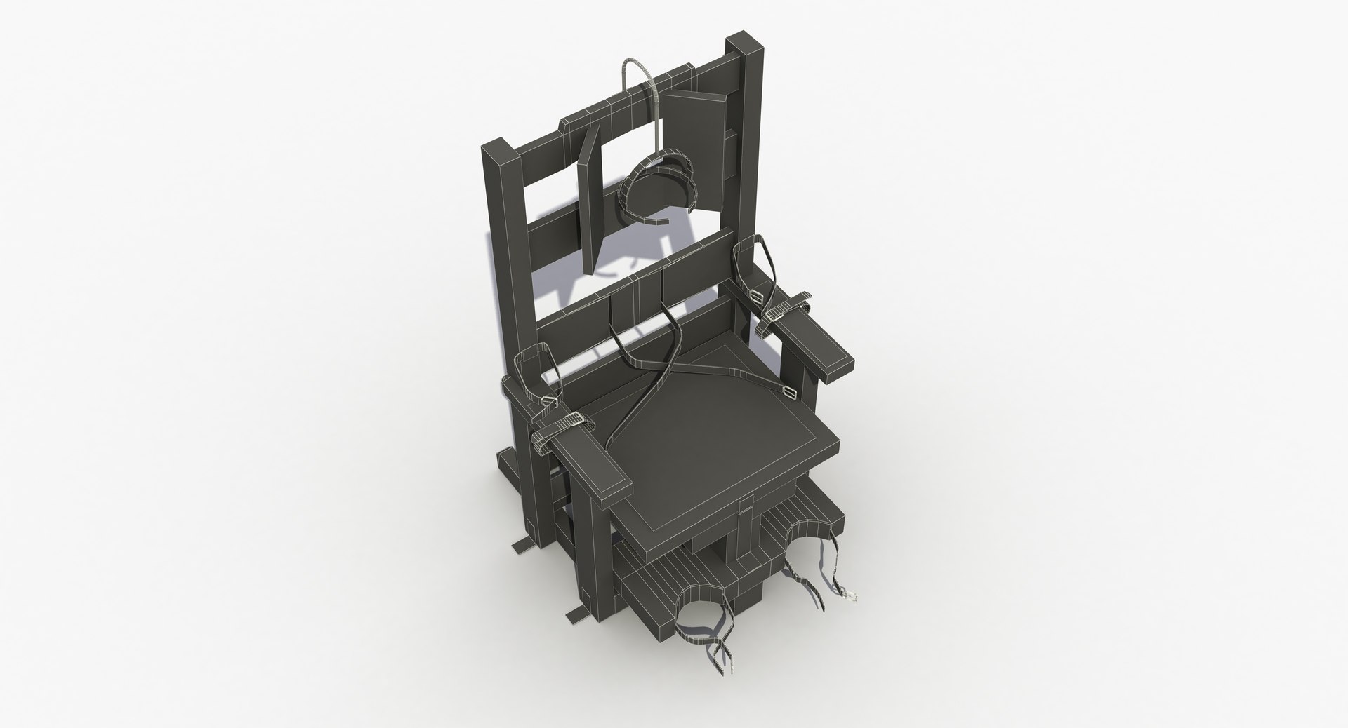 Electric Chair 3D - TurboSquid 1692465