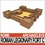 3d Model Roman Legionary Fort C