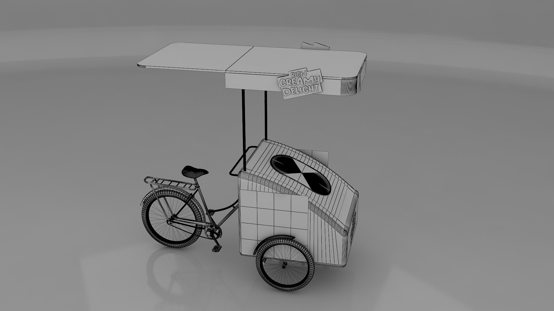 Custard Cart 3D Model 3D - TurboSquid 1993702