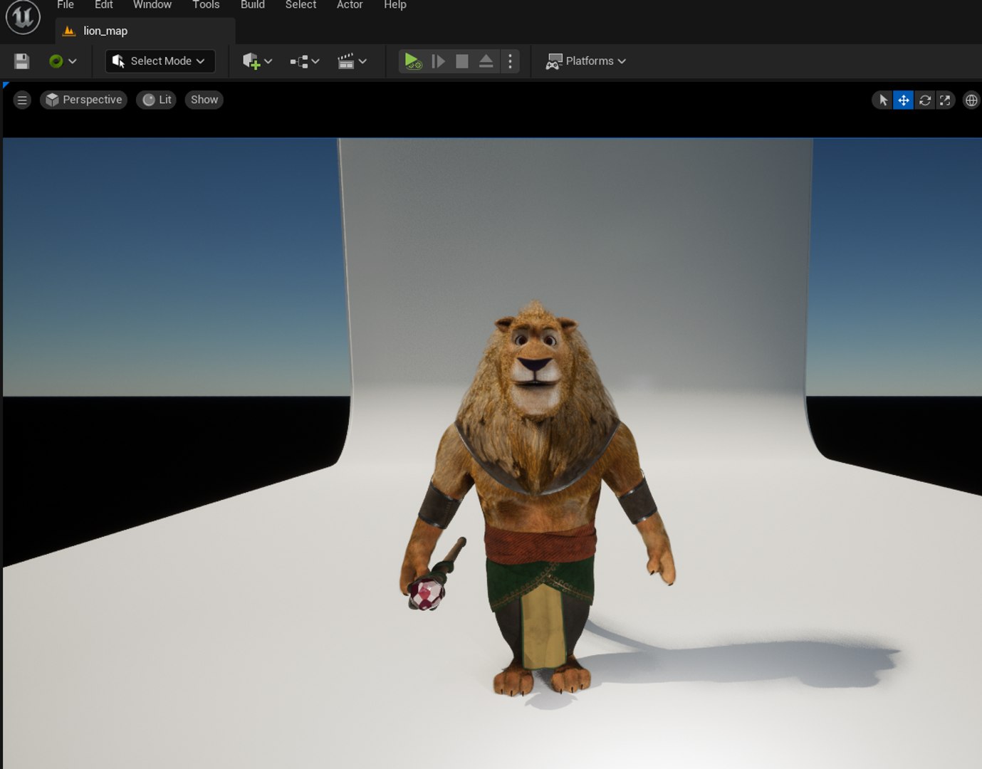 Cartoon Lion Rigged 3D model - TurboSquid 2009270