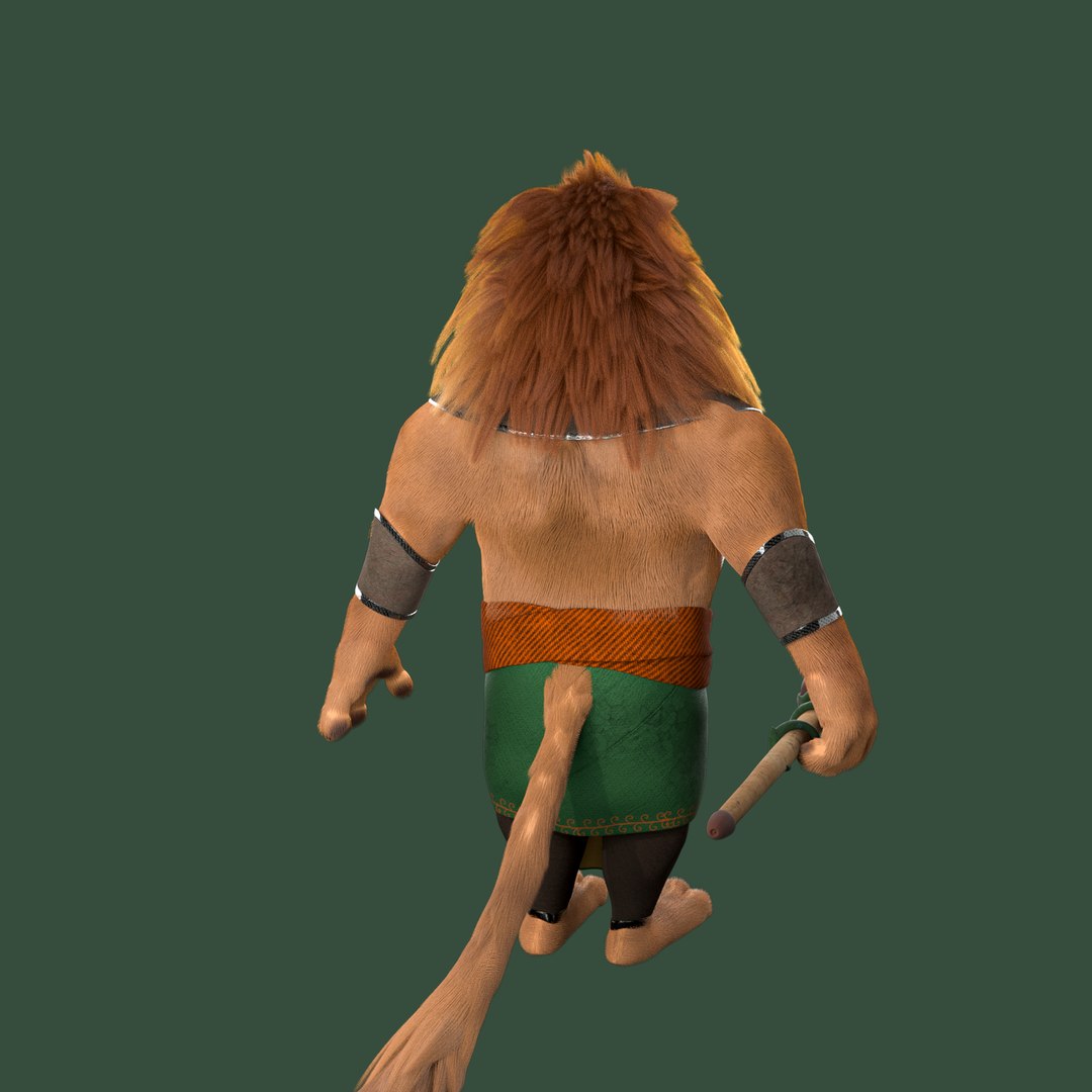 Cartoon Lion Rigged 3D model - TurboSquid 2009270