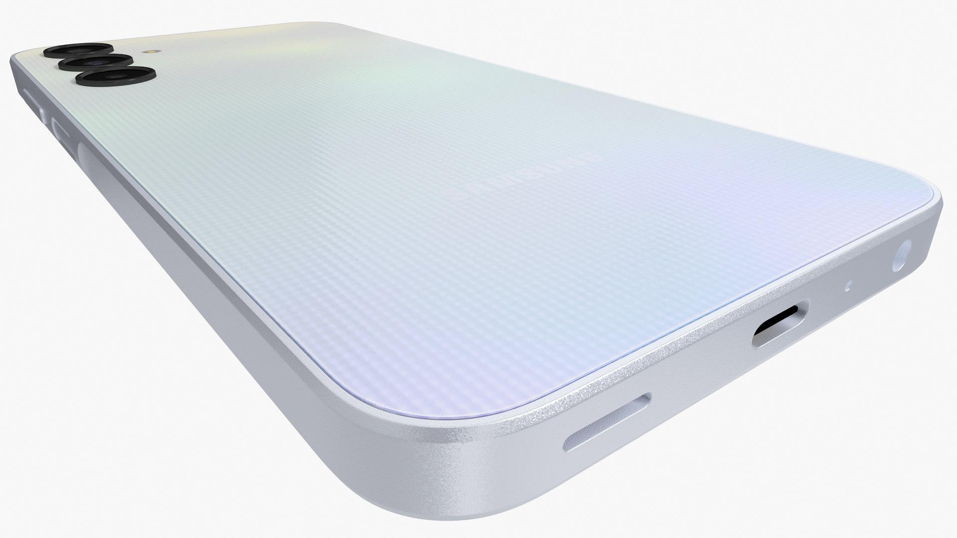 3D Samsung Galaxy A25 Light Blue Model - TurboSquid 2172286