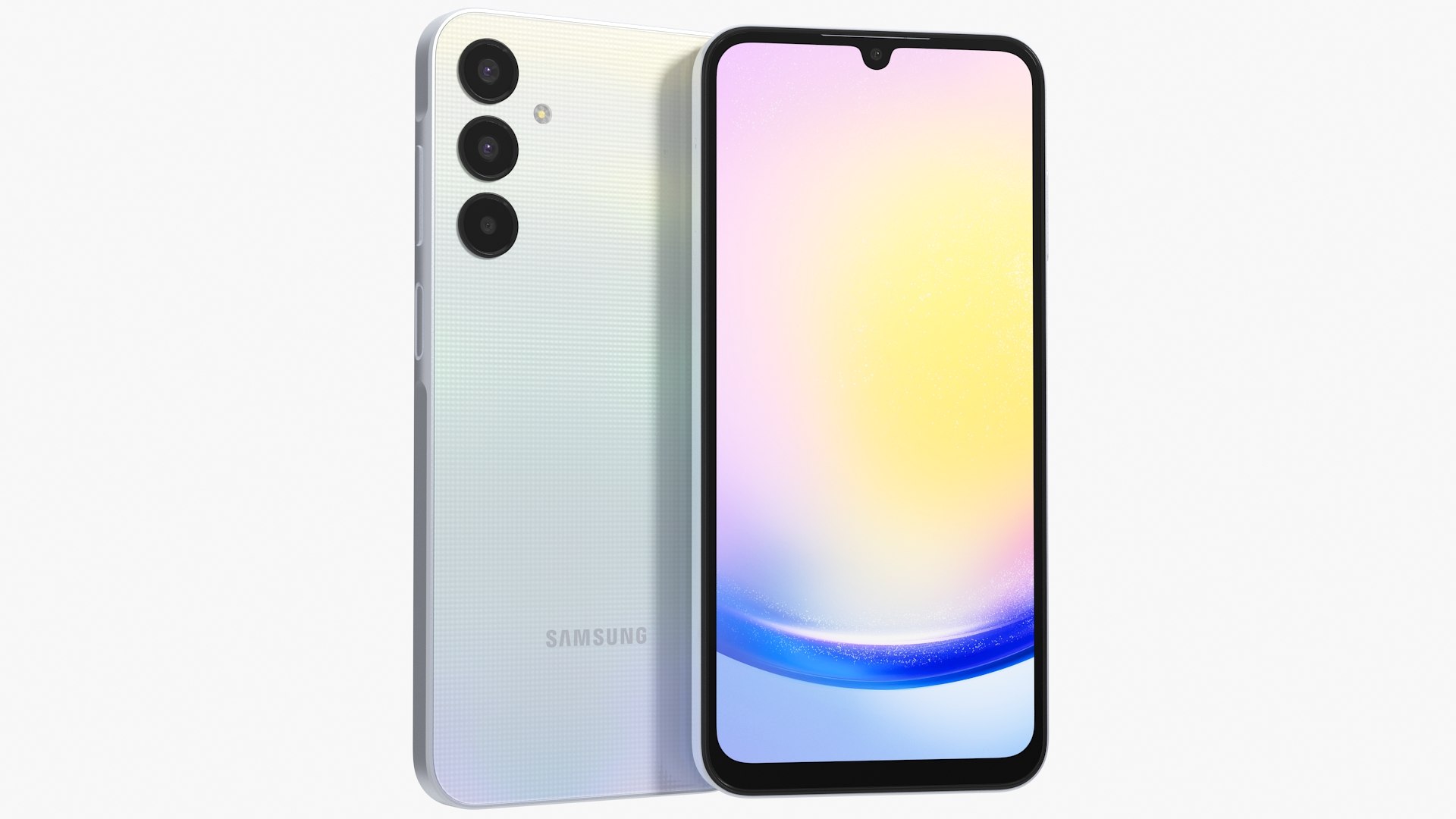 3D Samsung Galaxy A25 Light Blue model - TurboSquid 2172286