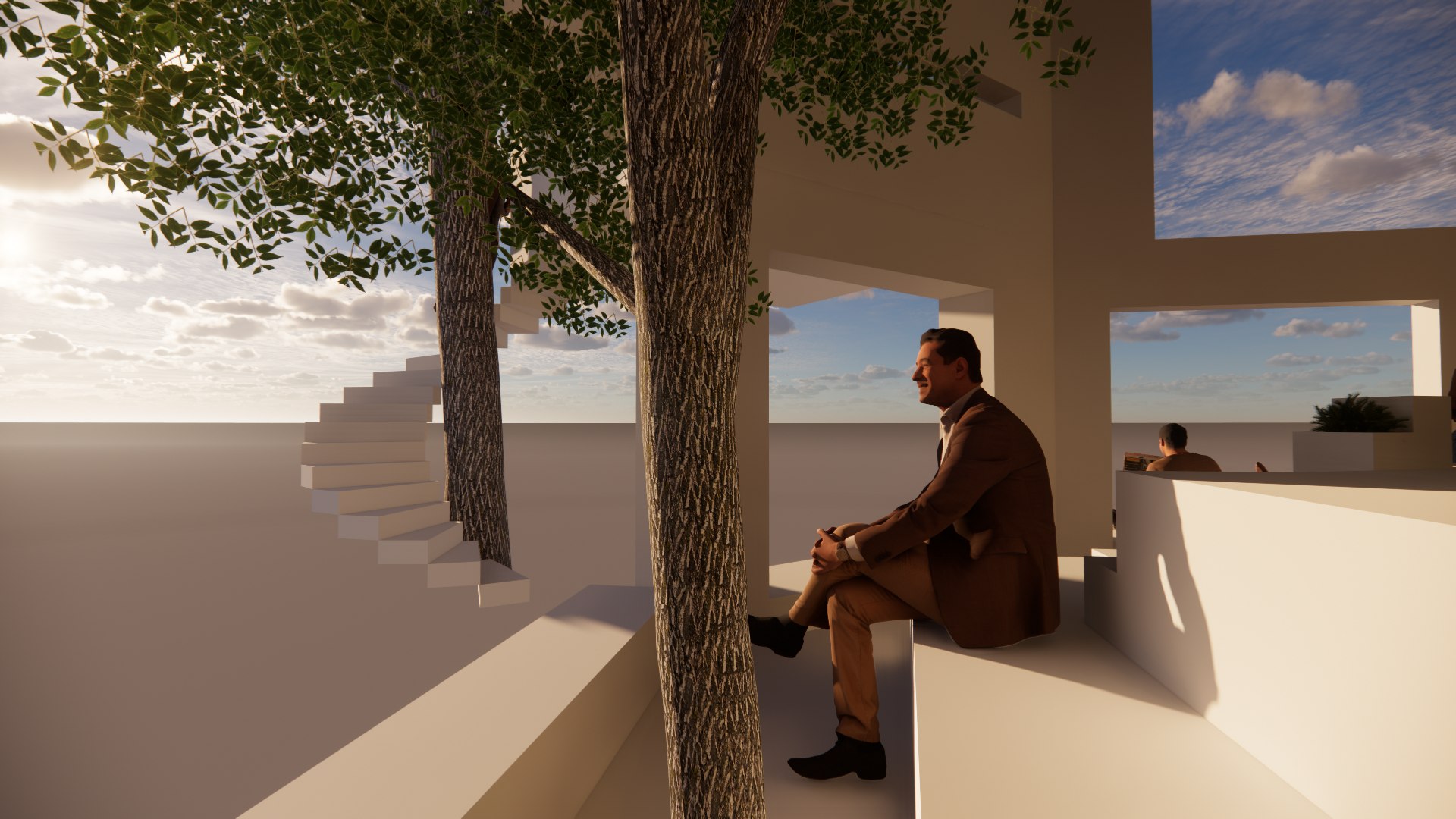 Free Conceptual Innovative Cafe Model - TurboSquid 2263467