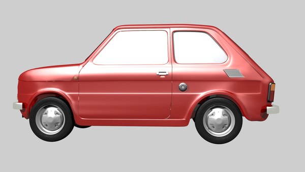 modelo 3d Fiat polaco 126p - TurboSquid 2178967